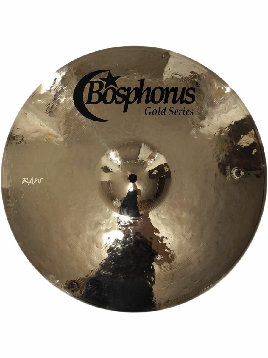 Тарелка для барабанов Bosphorus Gold Raw Crash 16", ручная работа.