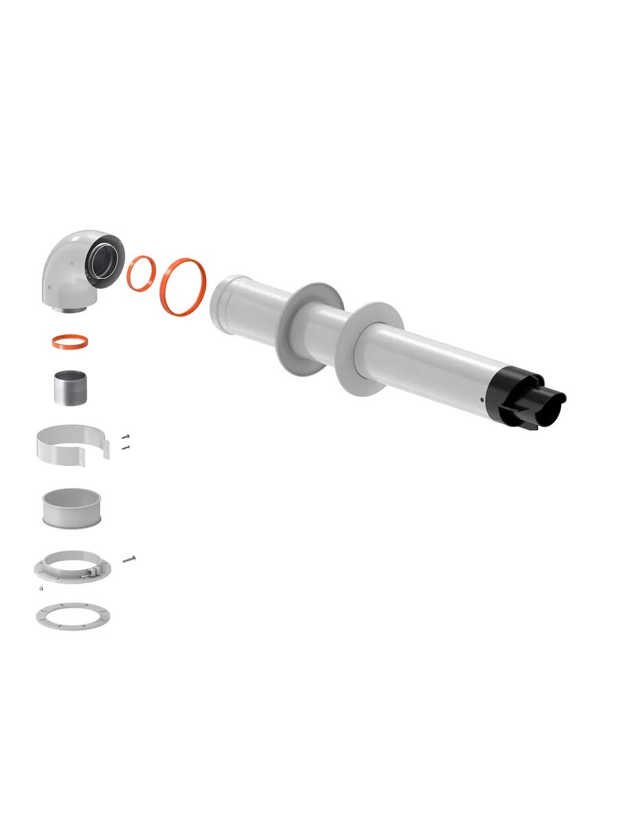 Комплект коаксиальный универсальный 60/100 - 900 мм