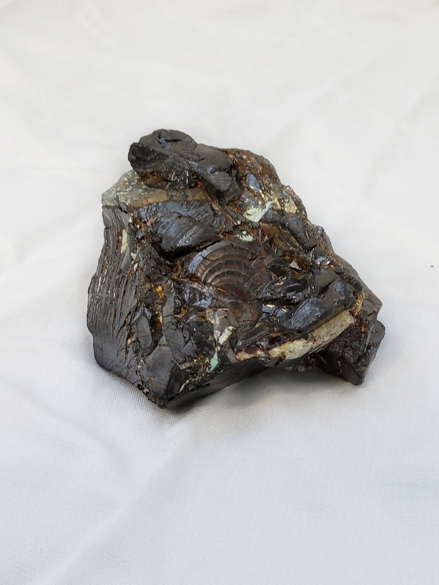 Шунгит натуральный элитный. Образец для коллекций 56 гр