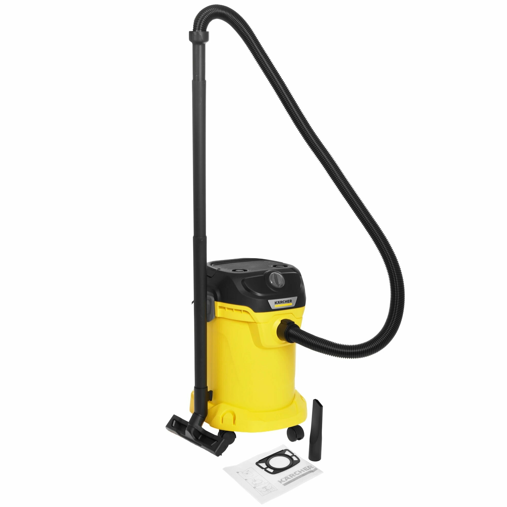 Пылесос Karcher "KWD 2", для хозяйственных нужд, мощность 1000 Вт