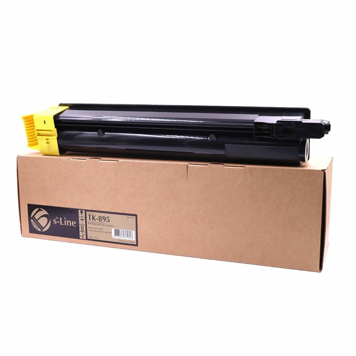 Тонер-картридж булат s-Line TK-895Y для Kyocera FS-C8020 (Жёлтый, 6000 стр.)