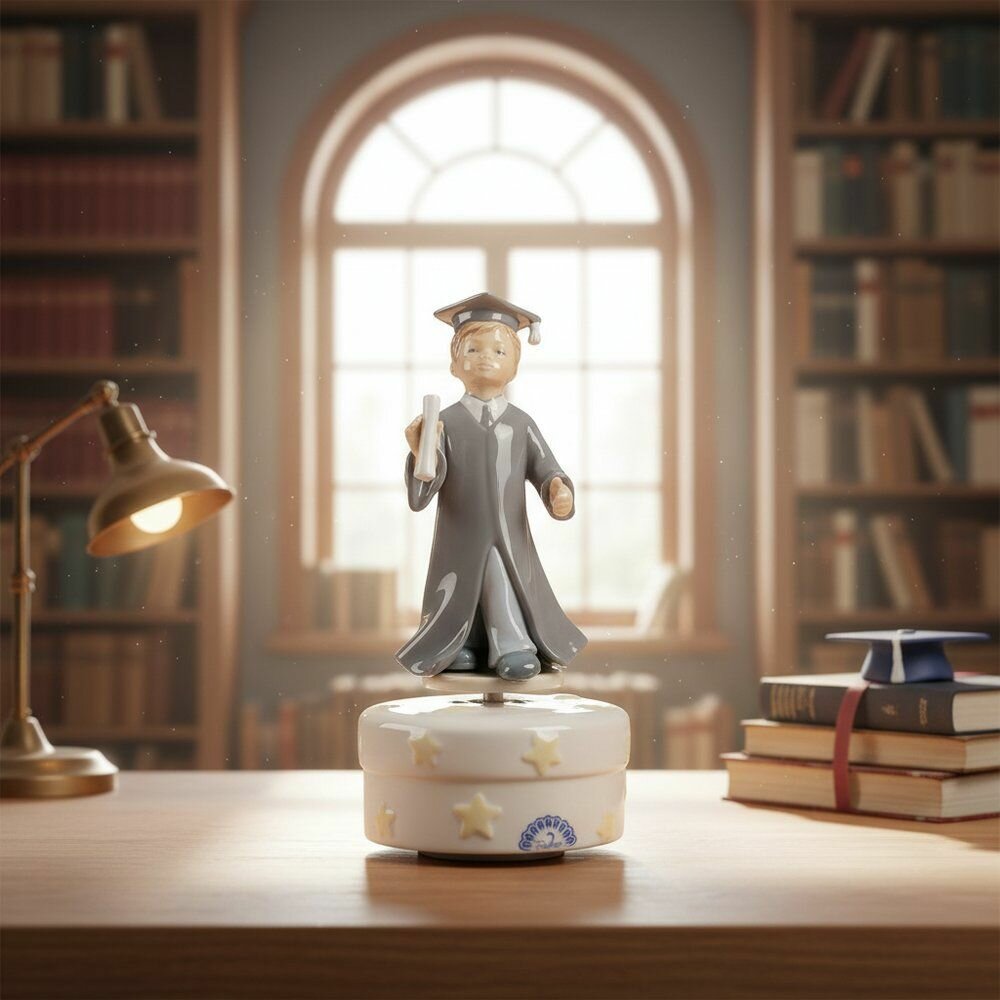 Музыкальная статуэтка Выпускник