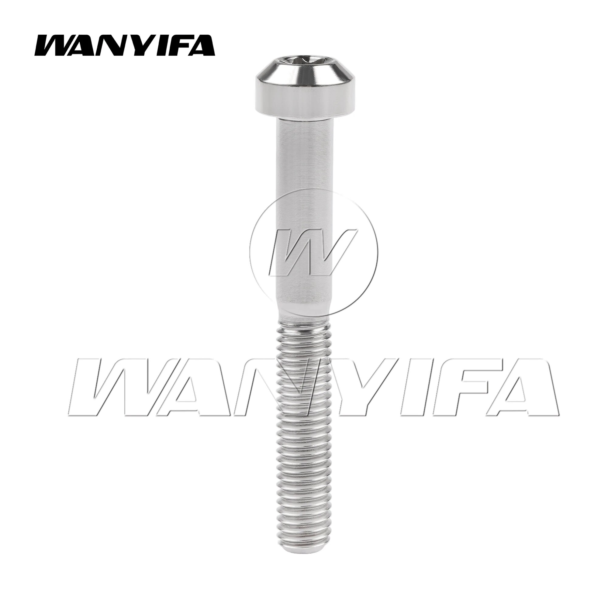 Титановые болты Wanyifa M5/M6 для велосипедов и мотоциклов Titanium, M5x30mm