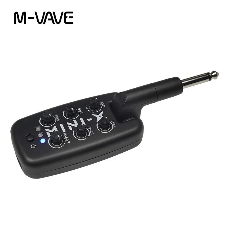 M-VAVE MINI-X Процессор эффектов для электрогитары портативный усилитель для наушников — фото 1