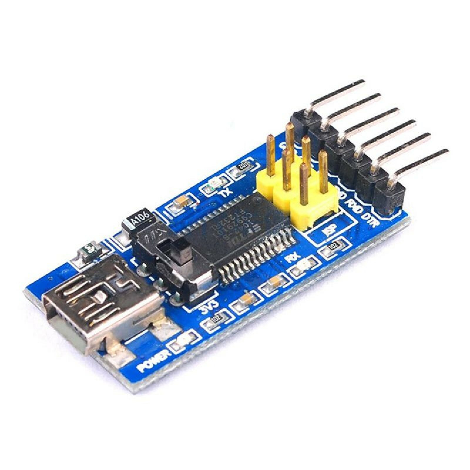Модуль USB TO TTL FT232RL 5V 3.3V от MyPads для отладки и передачи данных