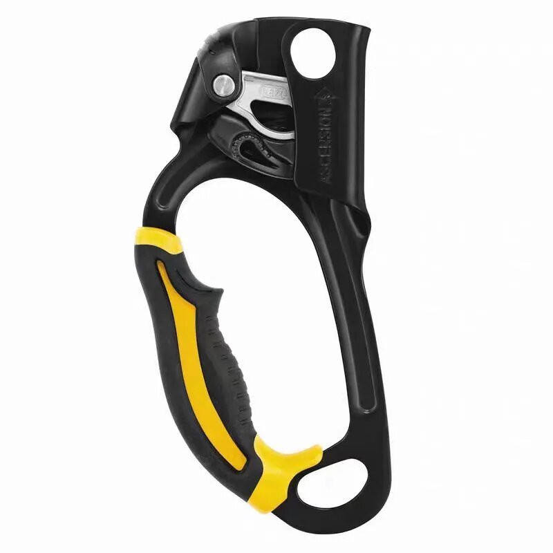 Petzl ASCENSION Зажим альпинистский Ручной зажим для подъема по веревке Черный