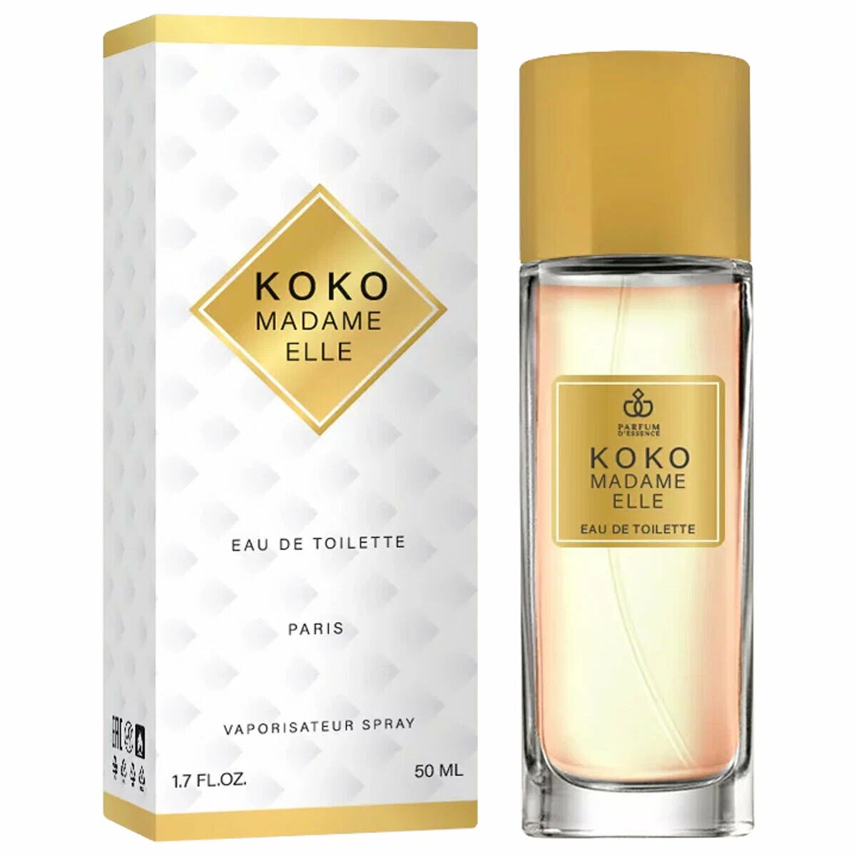 Туалетная вода Парад Звезд essence KOKO Madame ELLE 50ml (аромат Mademoisellee) для женщин