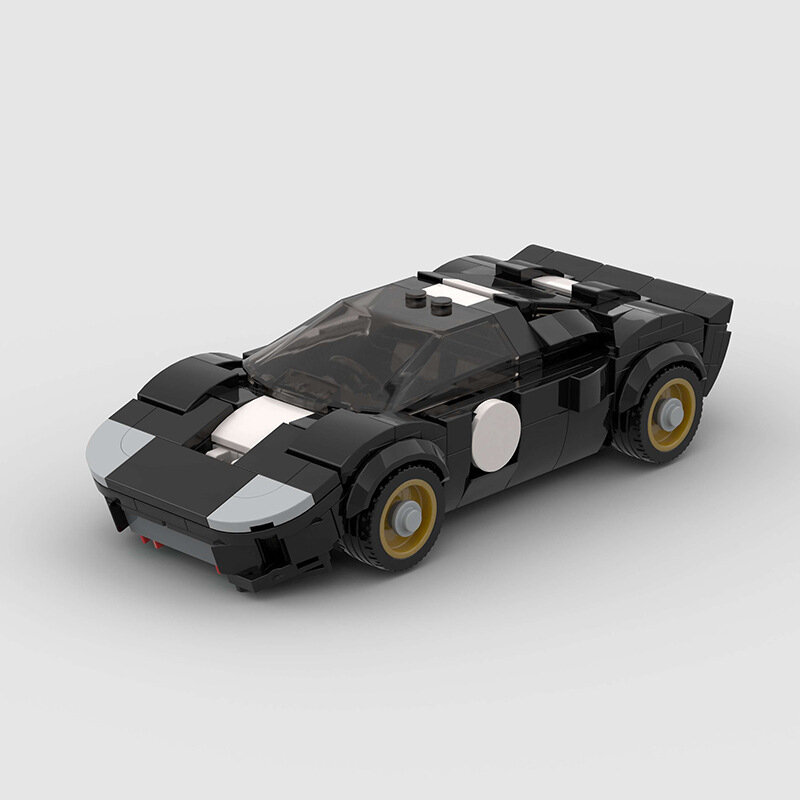 Модель автомобиля Ford GT40 MOC, обучающая игрушка для сборки (266ШТ)