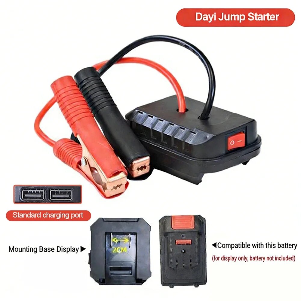 Dayi Jump Starter A3, 2USB, черный