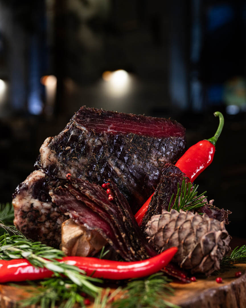 Мясо кабана сыровяленое 100г, Гастроном "Экспедиция", высший сорт