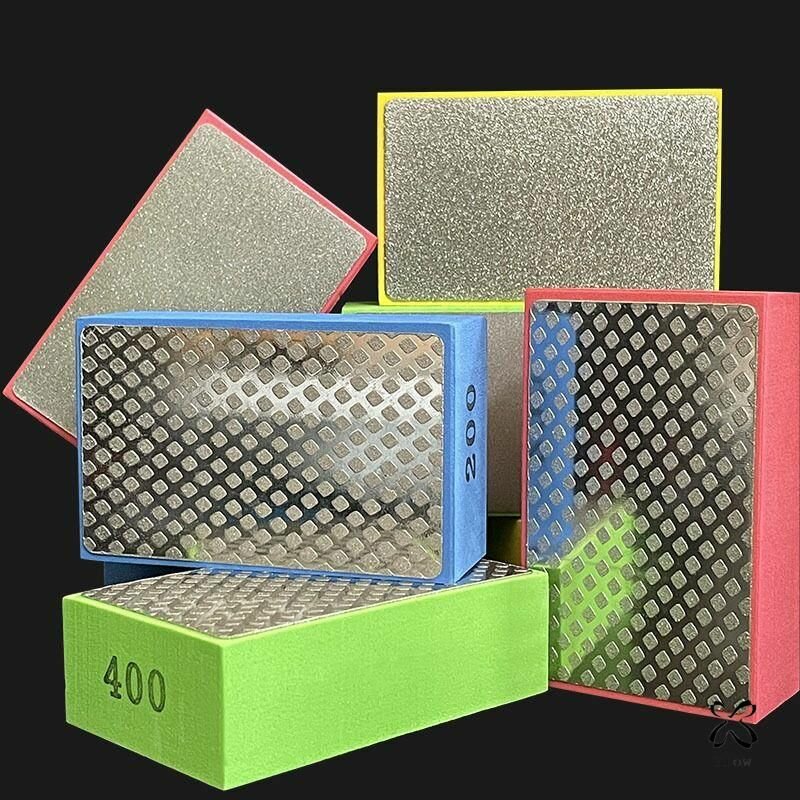 Алмазная губка (притир) для шлифовки и полировки кромки плитки, удаление сколов