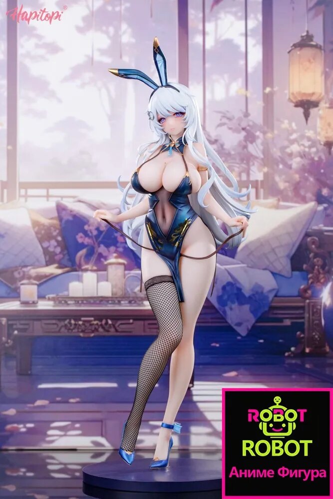 Фигурки ROBOT Anime Фигура 1/6 29см Статуя Девушка в костюме кролика