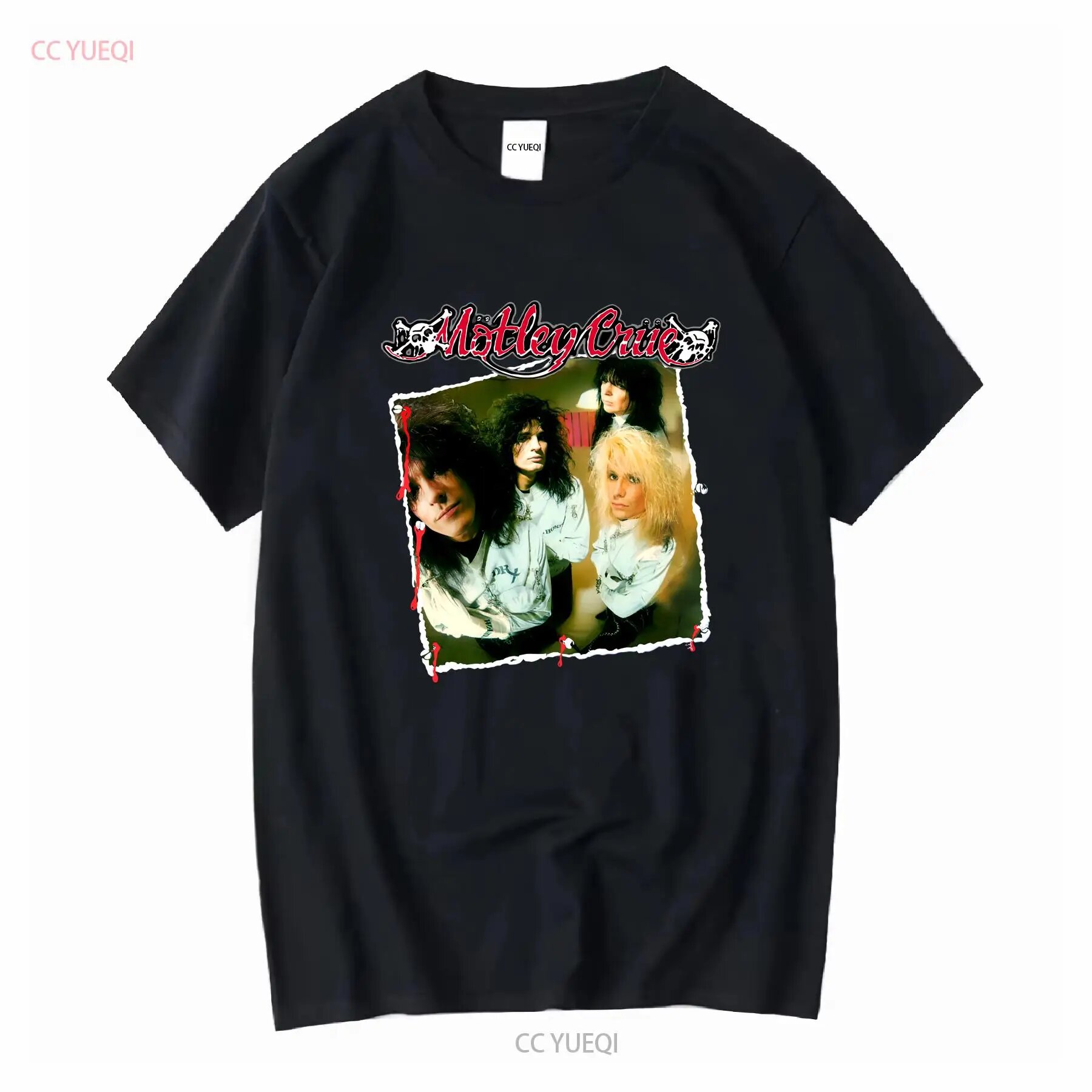 Мужская футболка Motley Crue Dr Feelgood Tour 1989, черный, 6XL