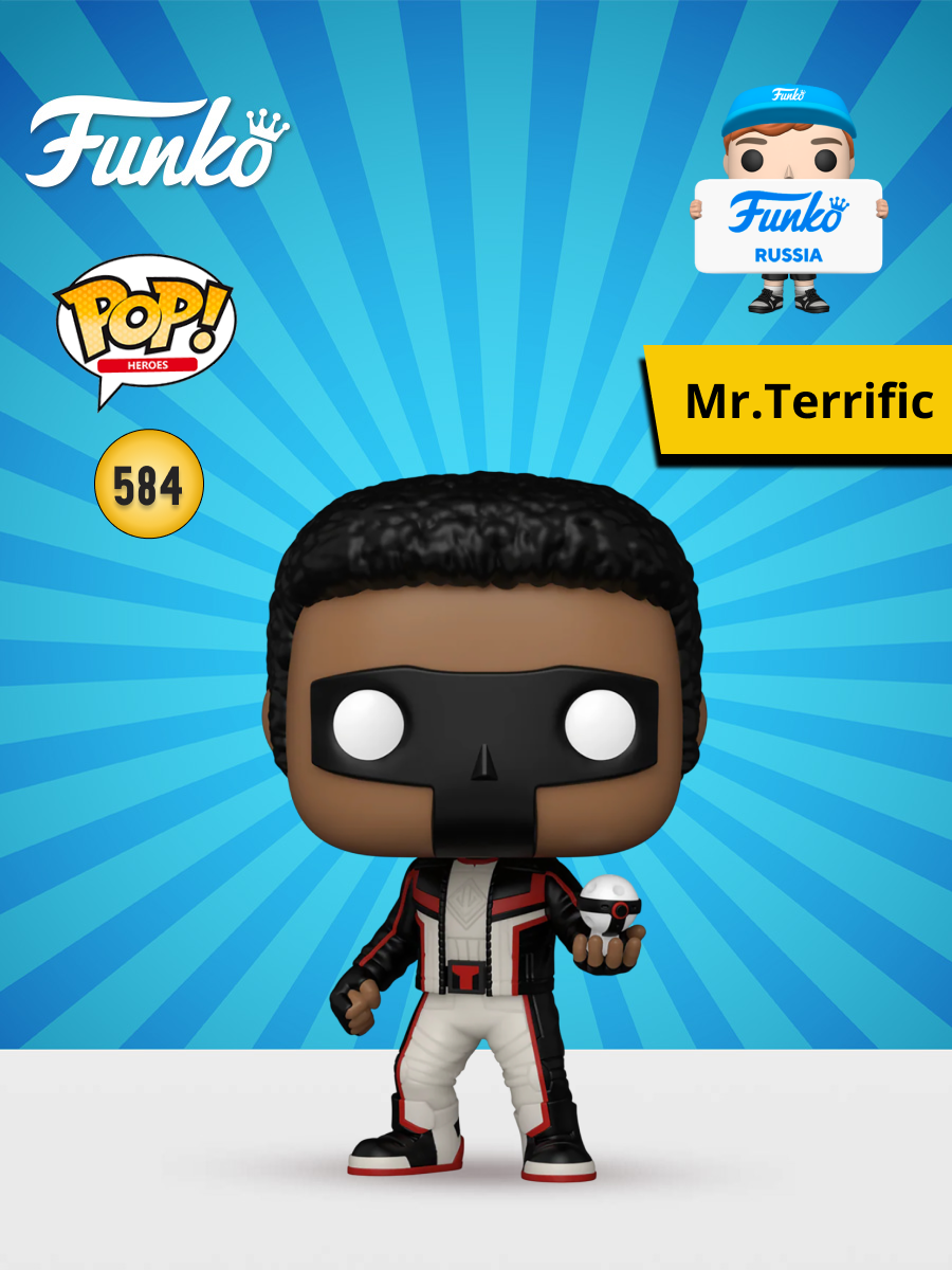 Фигурка POP! Heroes DC Superman 2025 Mr.Terrific (584) 86644