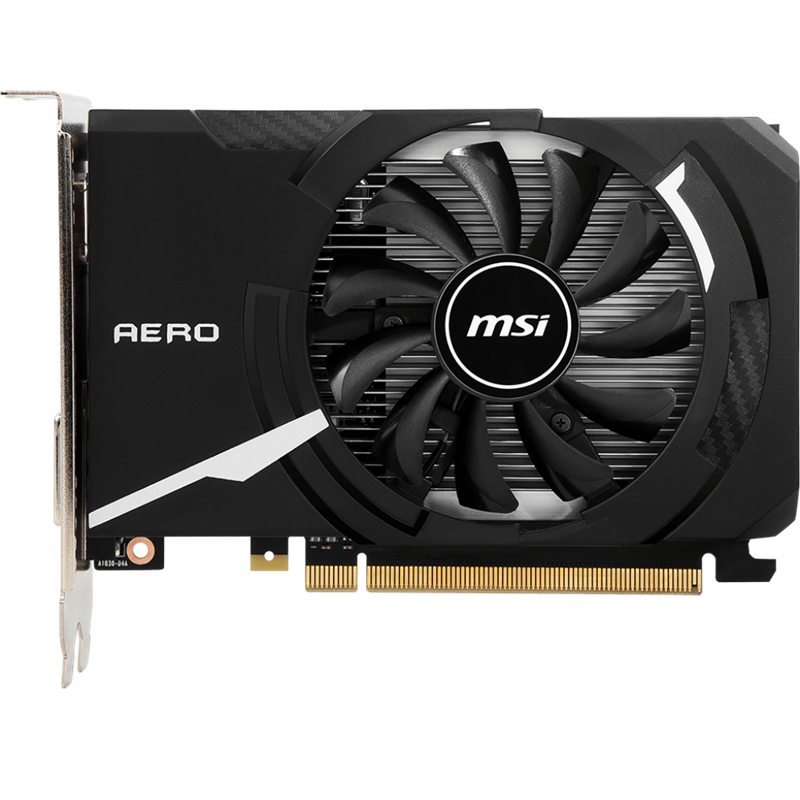 Видеокарта VGA MSI NVIDIA GeForce GT 1030 AERO ITX 2GD4 OC 2GB, DDR4/64-bit, PCIe 3.0, 1xDVI-D, 1xHDMI 2.0, 2-slot (MSI GeForceGT1030AEROITX2GD4OC)