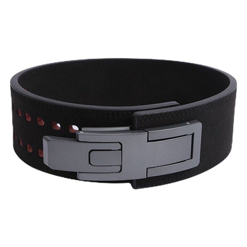 Пояс для фитнеса, воловья кожа, XL, светло-зеленый