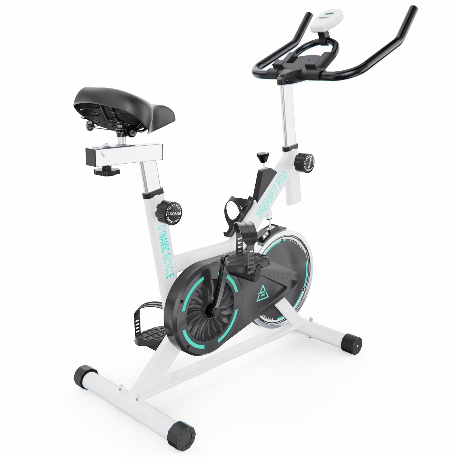 Спин-байк DFC URBANFIT PRO, белый