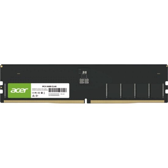 Оперативная память Acer UD200 16Gb DDR5-5600 DIMM (BL.9BWWA.422)