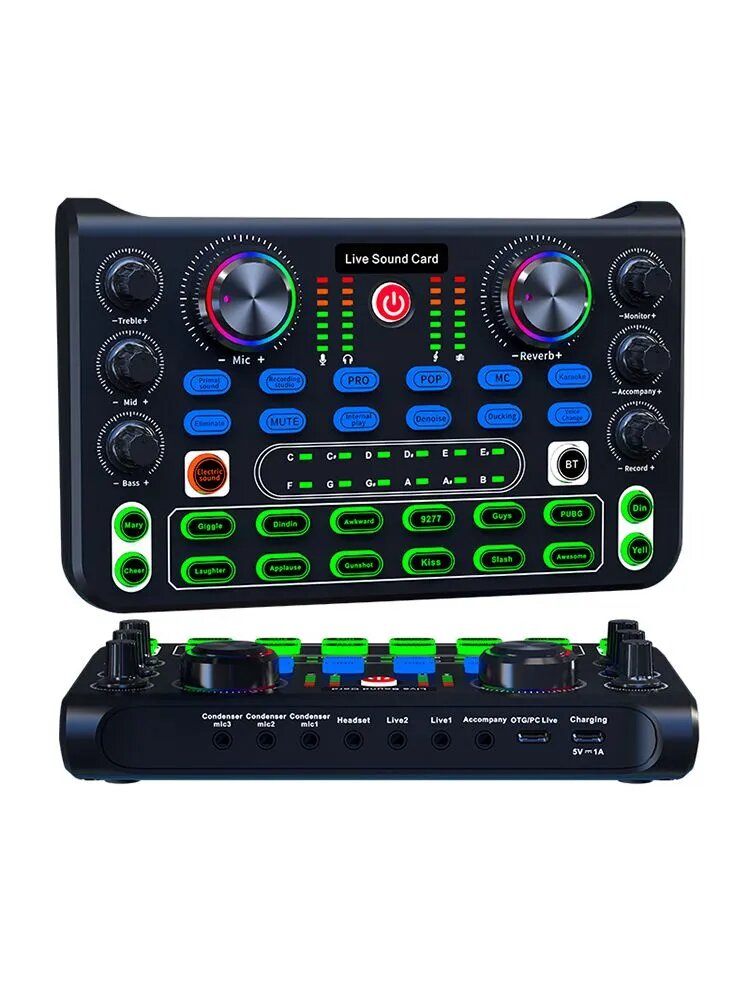 Цифровой микшерный пульт дистанционного управления X60L с Bluetooth