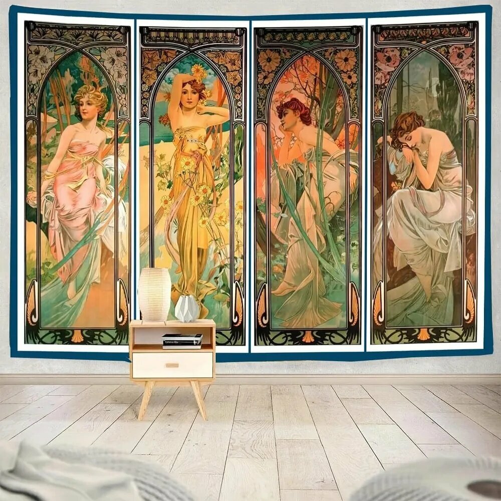 BeLOC Гобелен "винтажная коллекция на стене", 75х100 см, 11x11