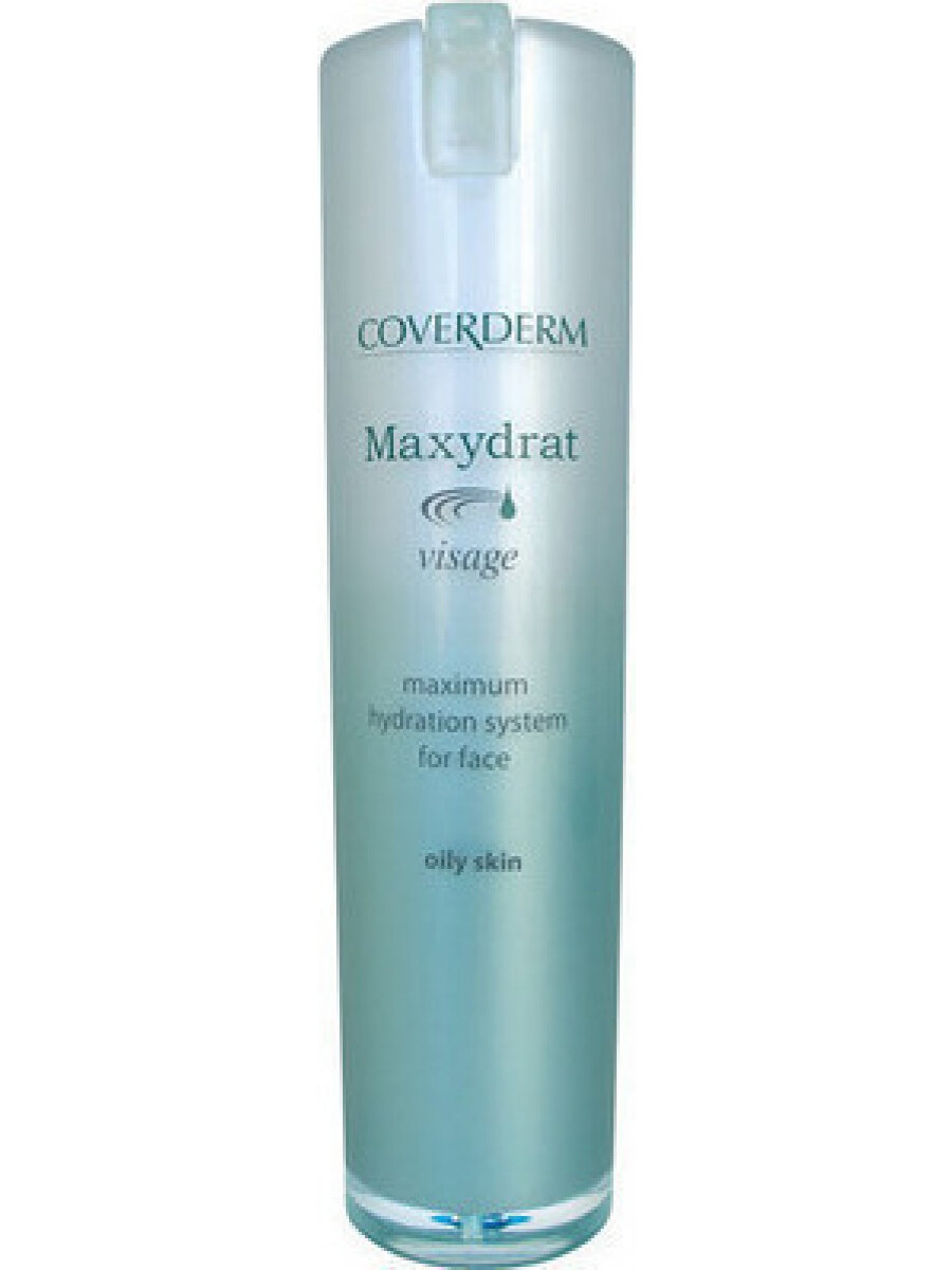 Увлажняющий крем для жирной кожи Coverderm Maxydrat Visage Oily Skin, 30 мл