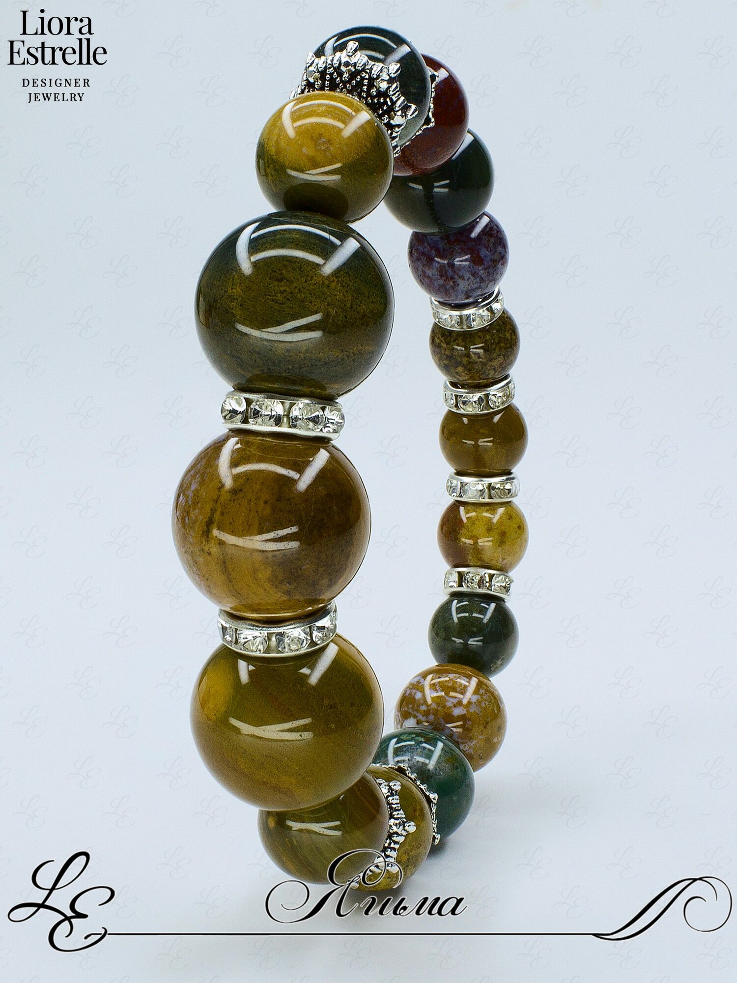 Браслет, яшма