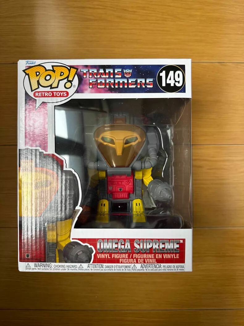 Фигурка виниловая Омега Суприм из вселенной Transformers, номер 149, серия Pop! Retro Toys