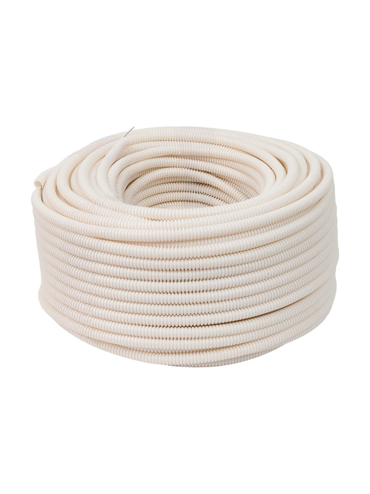 Гофрированная труба ПЛЛ Gigant легкая белая D16 с зондом 100м стойкая к УФ 20116HFR-W