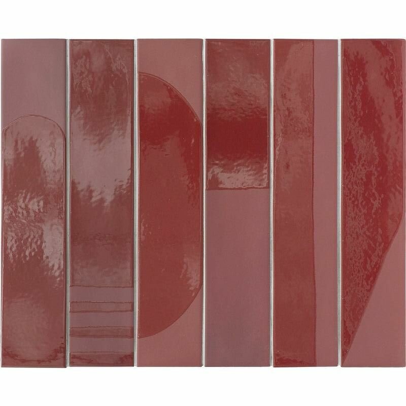 Керамогранит Equipe WADI DECOR GARNET 6х30 см , 28шт (цена за 1 уп - 0,5кв. м)