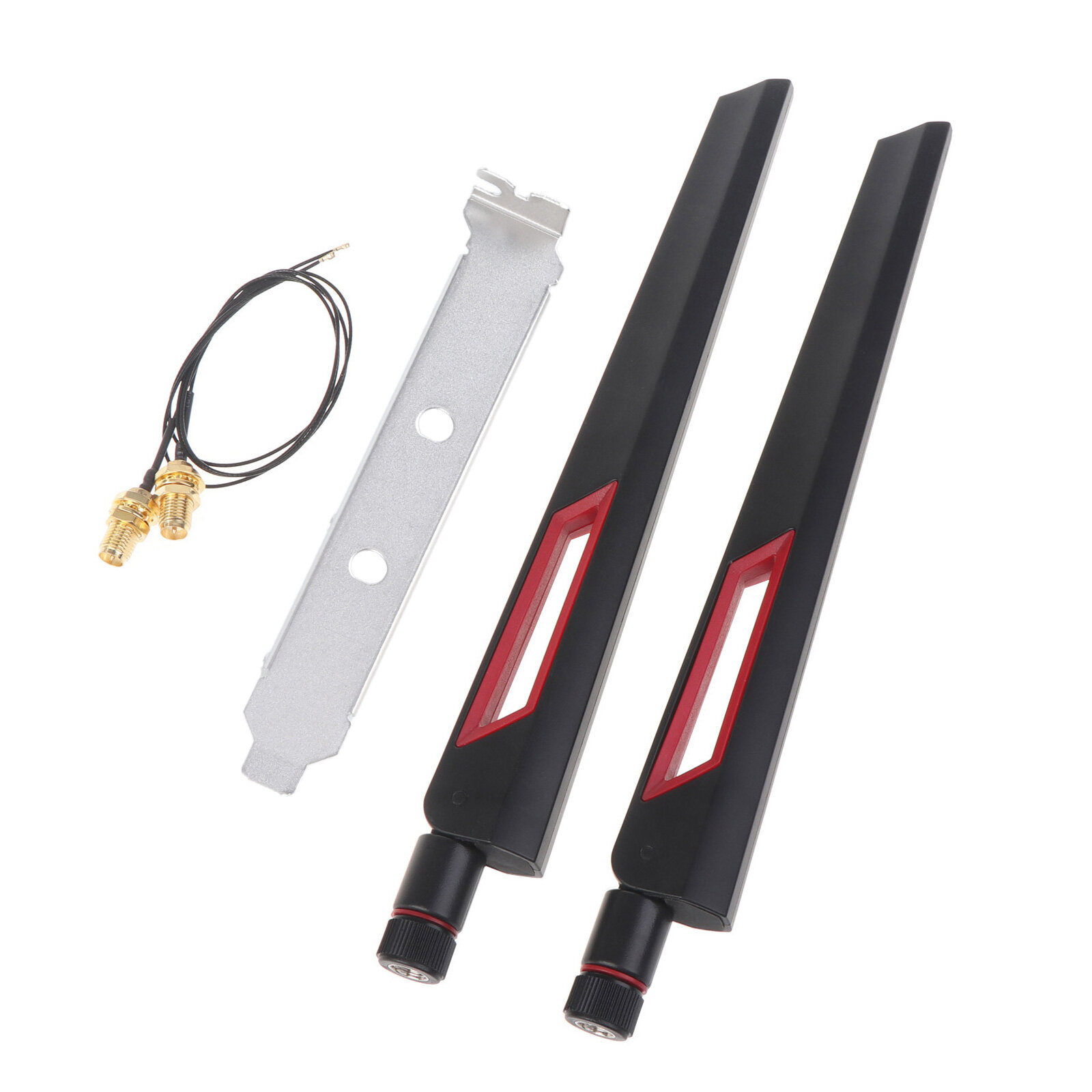 2x10Dbi антенна 2.4G/5GHz для M.2 MHF4 с кабелем 20см
