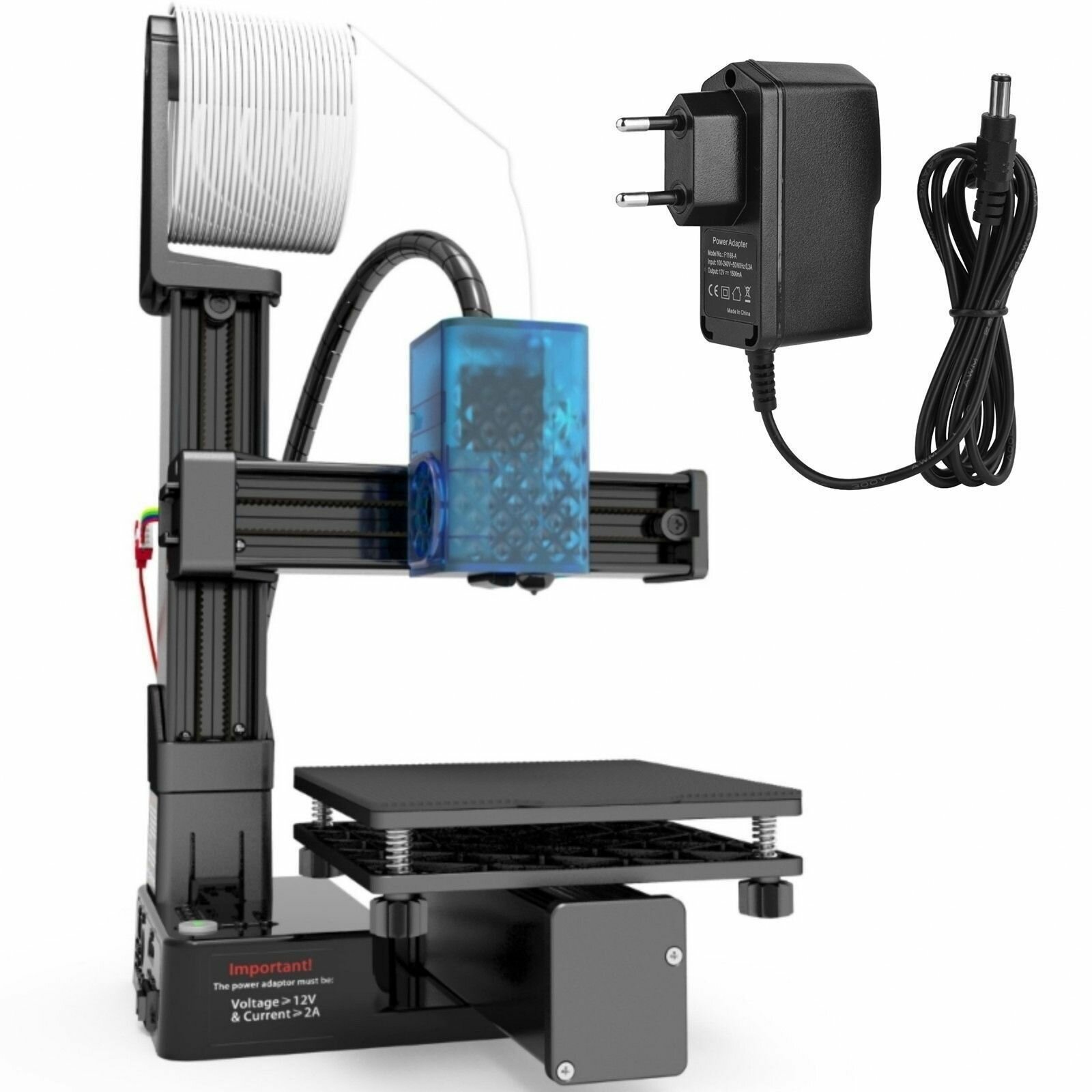 Портативный 3D -принтер с быстрым отоплением отлично подходит для начинающих, Простое Управление, Высокая Точность