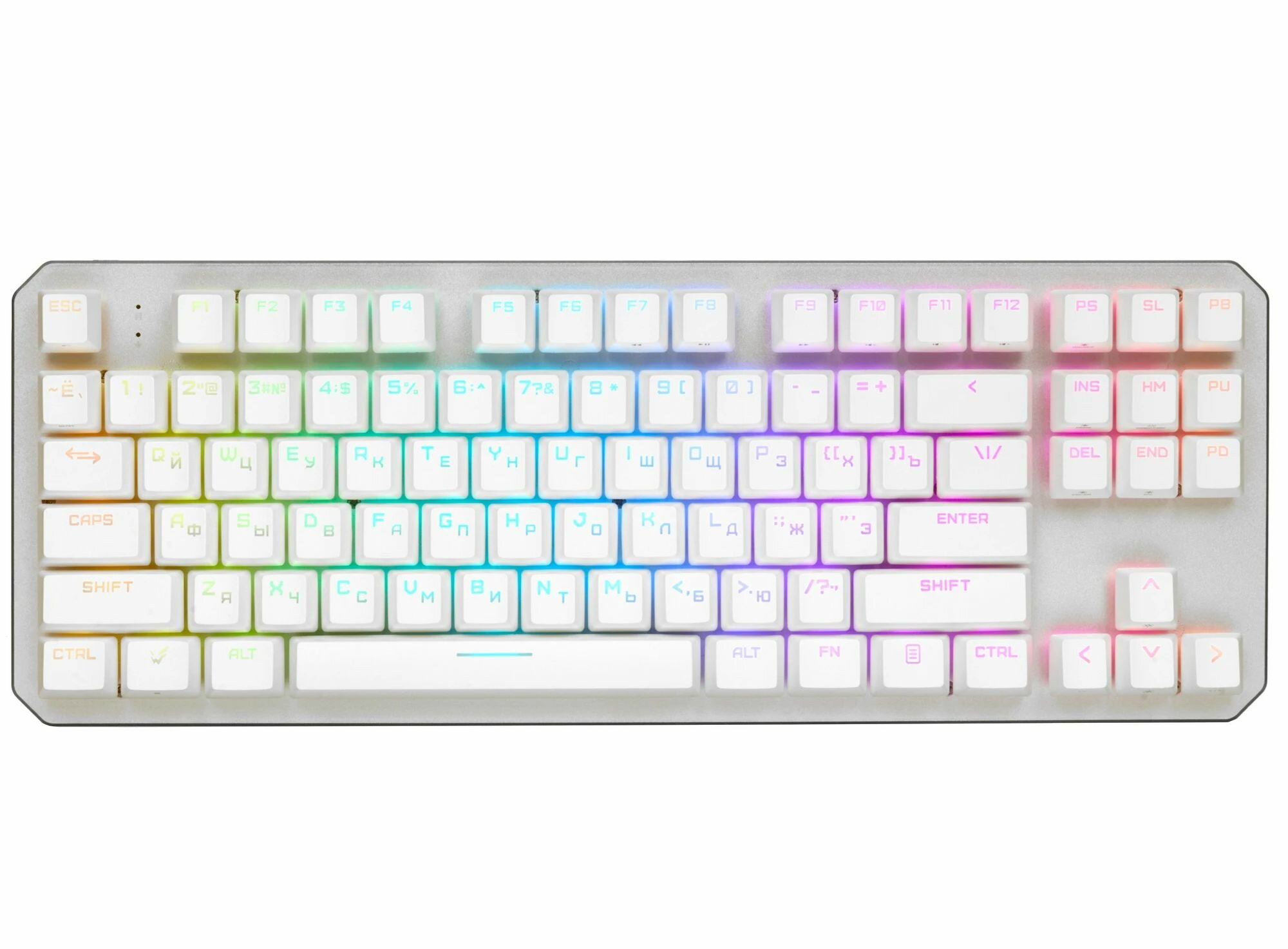 Клавиатура ARDOR GAMING Blade PRO V2 механическая проводная / Kailh Red V2 / AG-ODM-B87-Red-W (белый)