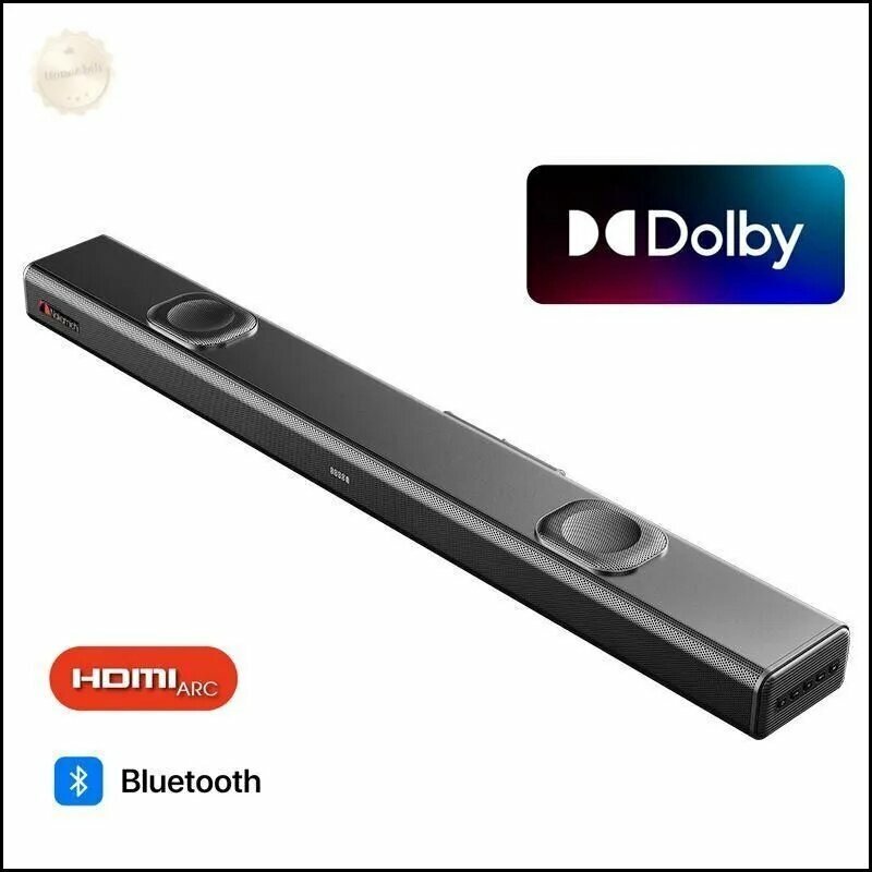 Саундбар POSEIDON210 Nakamichi, Dolby Audio / BT / HDMI ARC, черный