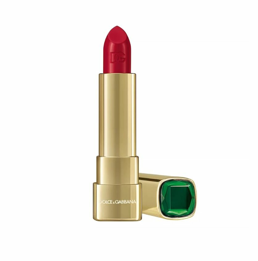 DOLCE&GABBANA Помада для губ Gemstone, 420 EMERALD SCARLETT, 3,5 г