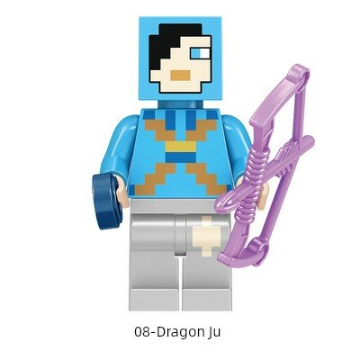 Фигурка убийцы дракона с оружием Minecraft для детей — 1 шт, лицензированная игрушка