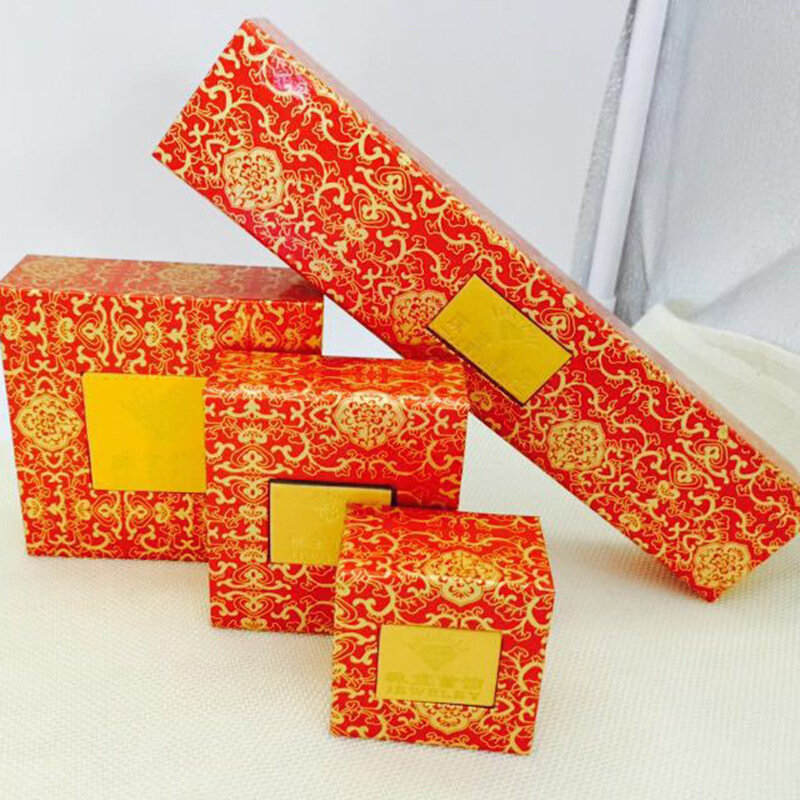 Коробка для ювелирных изделий — Премиум подарочная упаковка для колец с регулируемой внутренней частью, 100%