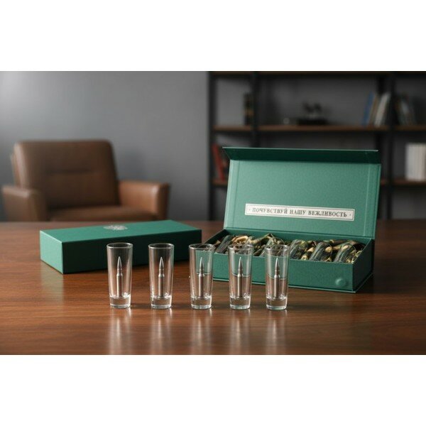 Набор стопок для водки Вежливые люди
