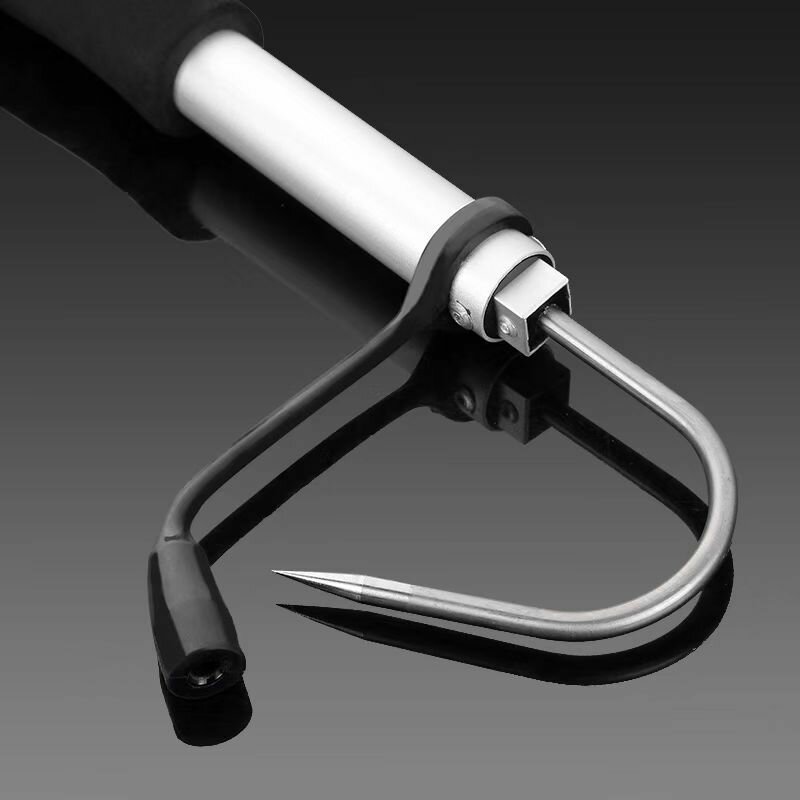 Багор телескопический / Крюк для рыб / Багор крюк для зимней рыбалки 60см