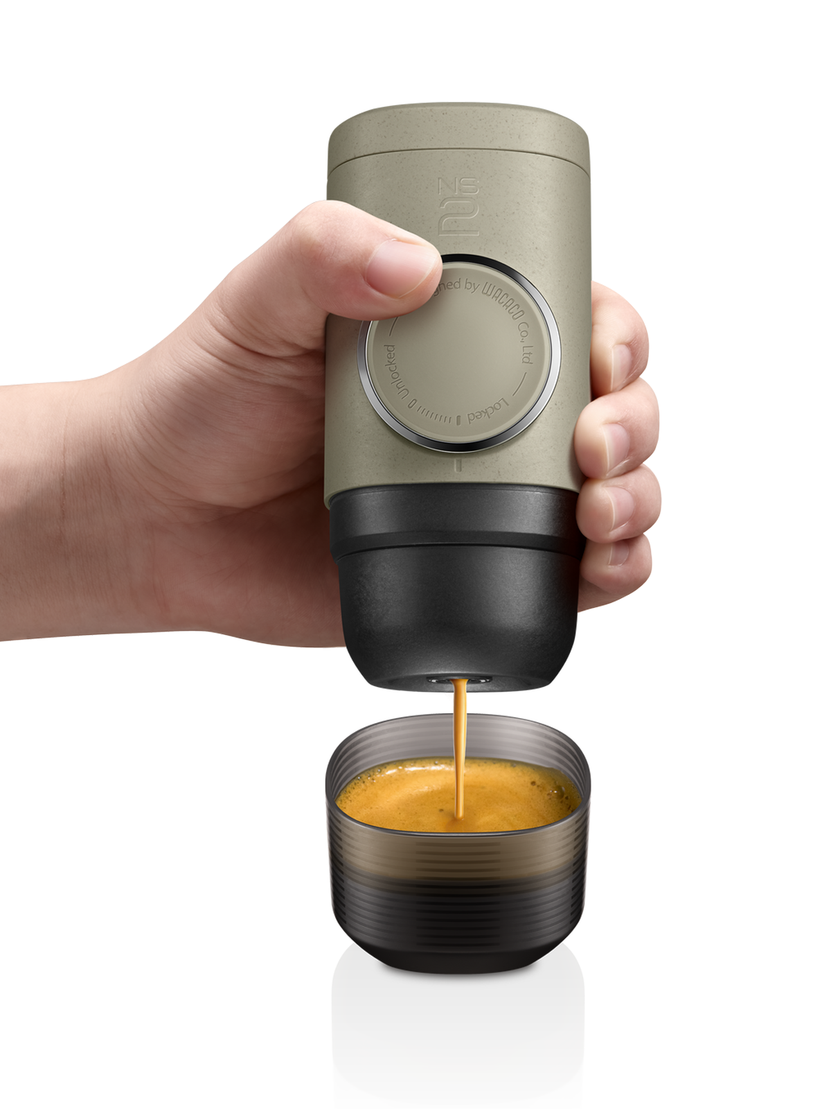 Портативная капсульная кофемашина Wacaco Minipresso NS2, для Nespresso, WCCMPNS2