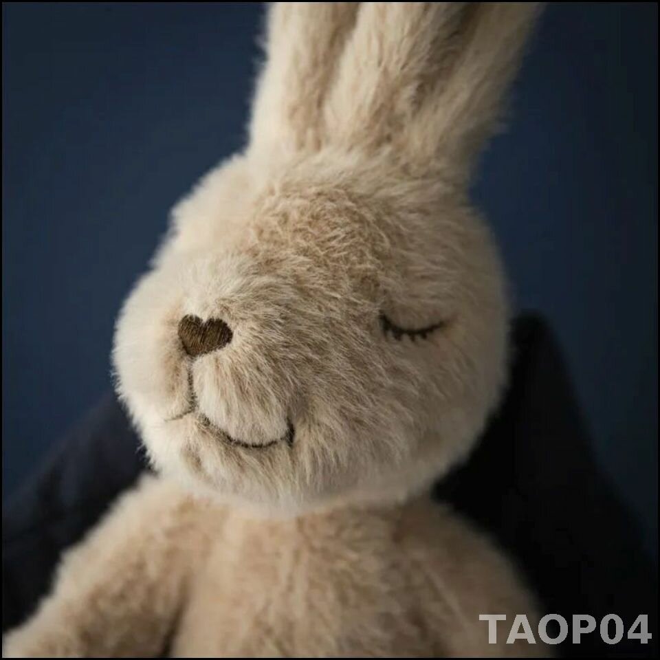 Плюшевые игрушки Кролик , дизайнерская серия кукол, куклы из искусственного соболя верблюжьего цвета