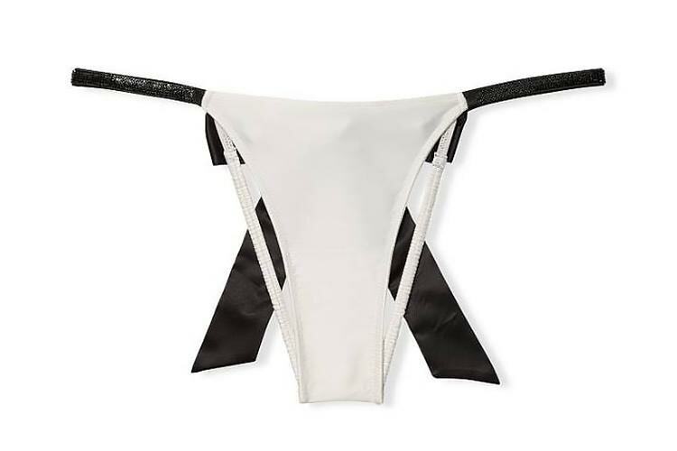 Трусики-стринги женские Victoria's Secret, 1 шт, белые, S EU