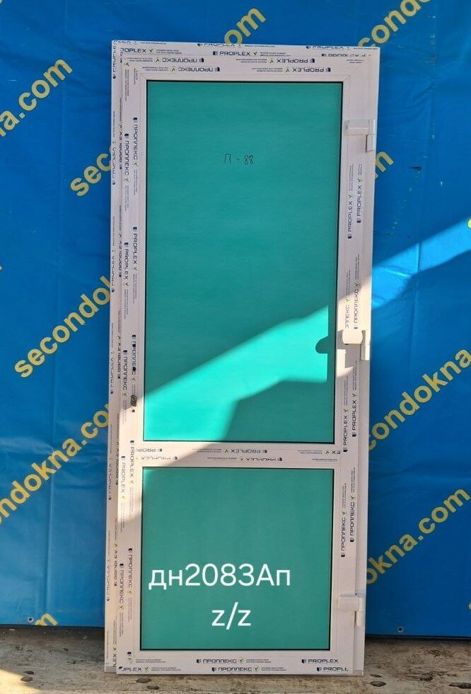 Дверь пластиковая входная (новая) 2000(в)х830(ш)