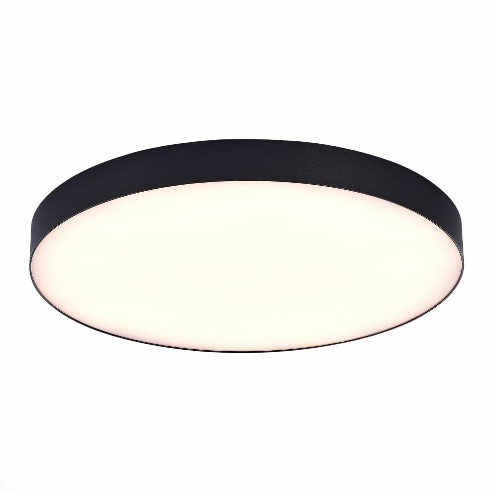 ST606.432.96 ST-Luce Светильник потолочный Черный LED 1*96W 3000K 8 640Lm Ra>85 120° IP20 D600xH55 185-265V.