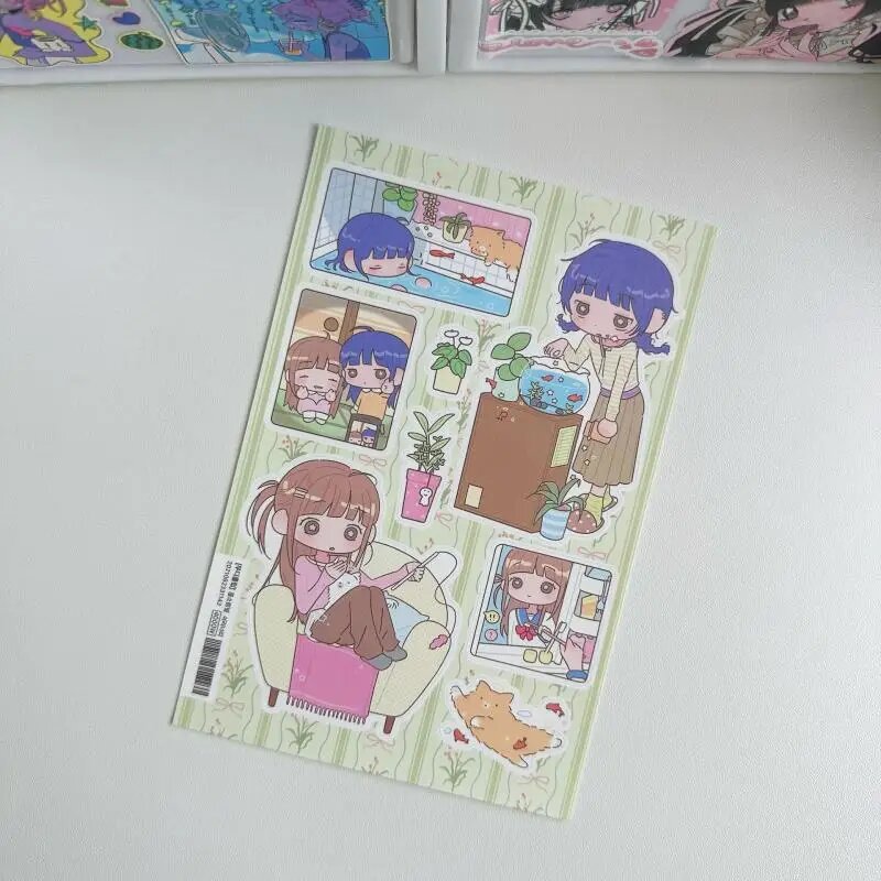 Крутые наклейки Shibuya Girl A4