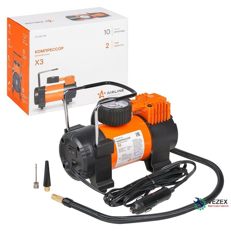 AIRLINE CA-040-15S Насос для подкачки шин