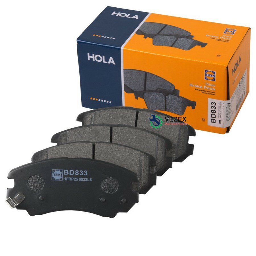 HOLA BD833 Колодки тормозные дисковые