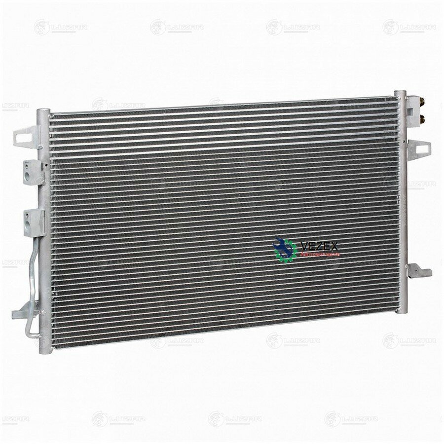 LUZAR LRAC0308 Радиатор кондиц. для а/м Dodge Caravan (01-)/Chrysler Voyager (01-) 2.4i/3.3i/3.8i M/A (LRAC 0308)