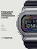 Наручные часы CASIO, серебряный, черный
