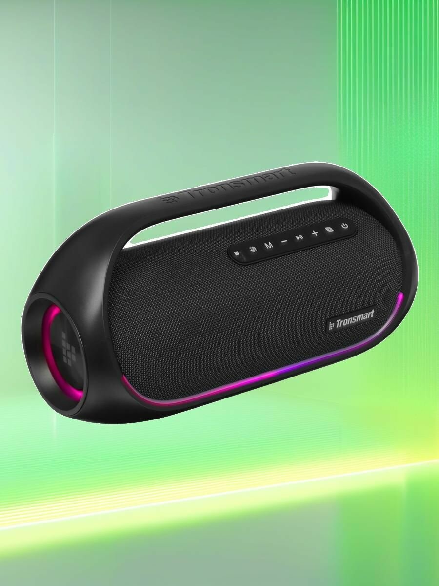Портативная колонка Tronsmart Bang 60W, 60 Вт, Bluetooth, NFC, USB черный