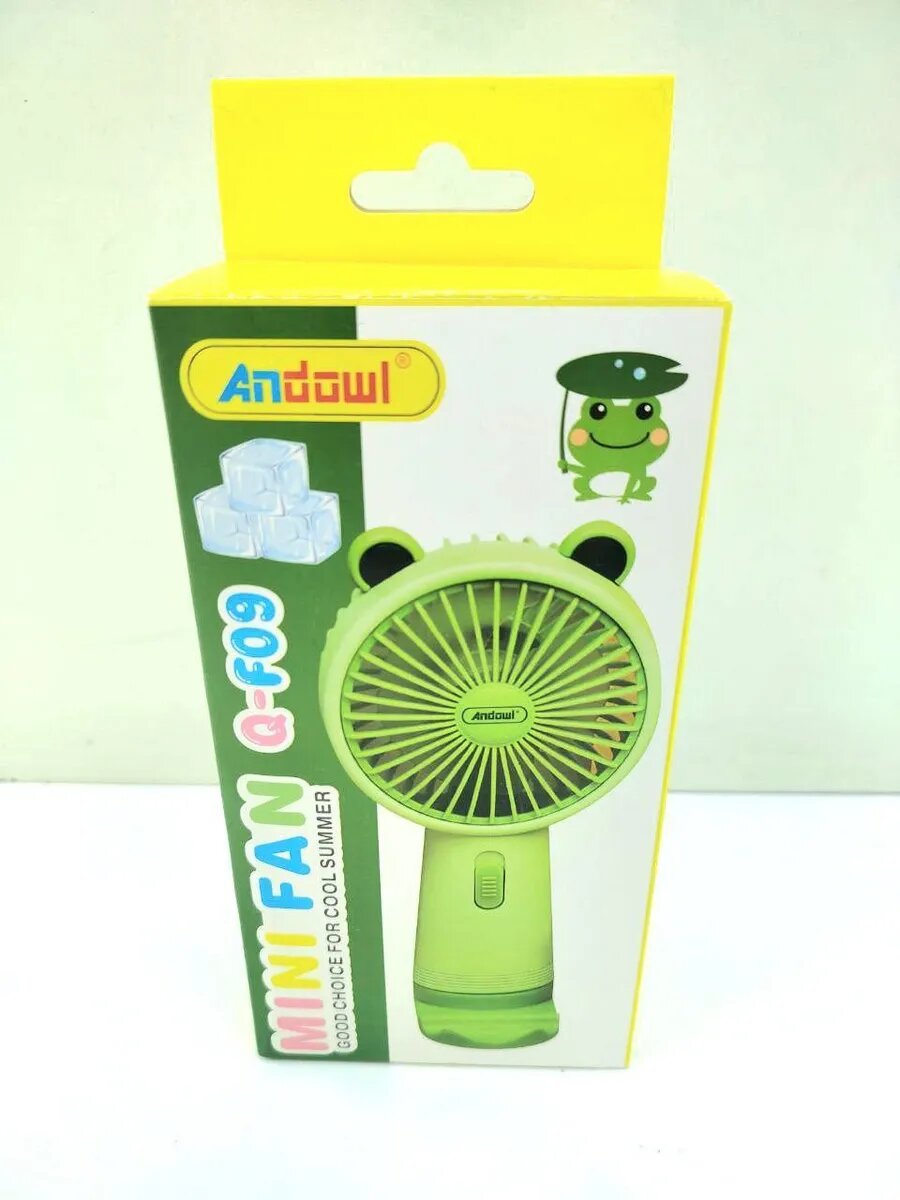 Вентилятор Andowl Q-F09, ручной, USB, легкий, удобный, портативный
